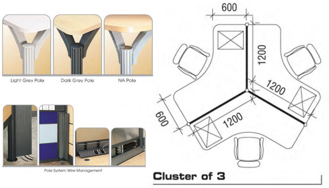 PC Table Singapore | Desk for offices and PC table at factory price