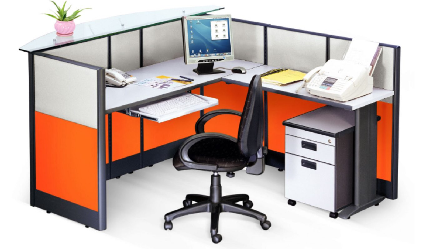 Reception Counter Singapore | Stylish office reception counter