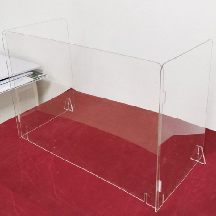 Desk Divider | Acrylic Table Screen, Anti-Cough, Anti-Sneeze